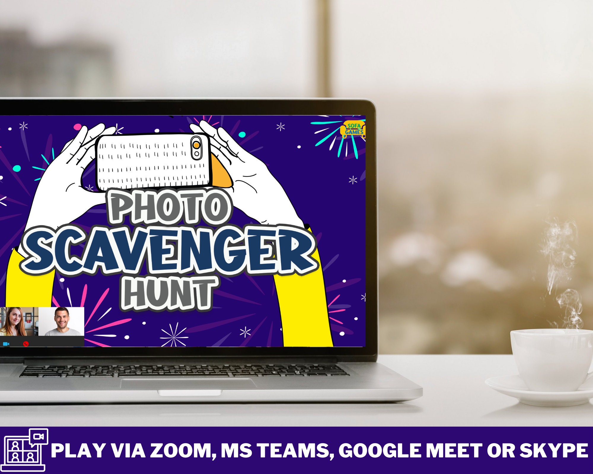 Photo Scavenger Hunt | Powerpoint Game | Party Game | Family Party Game ...