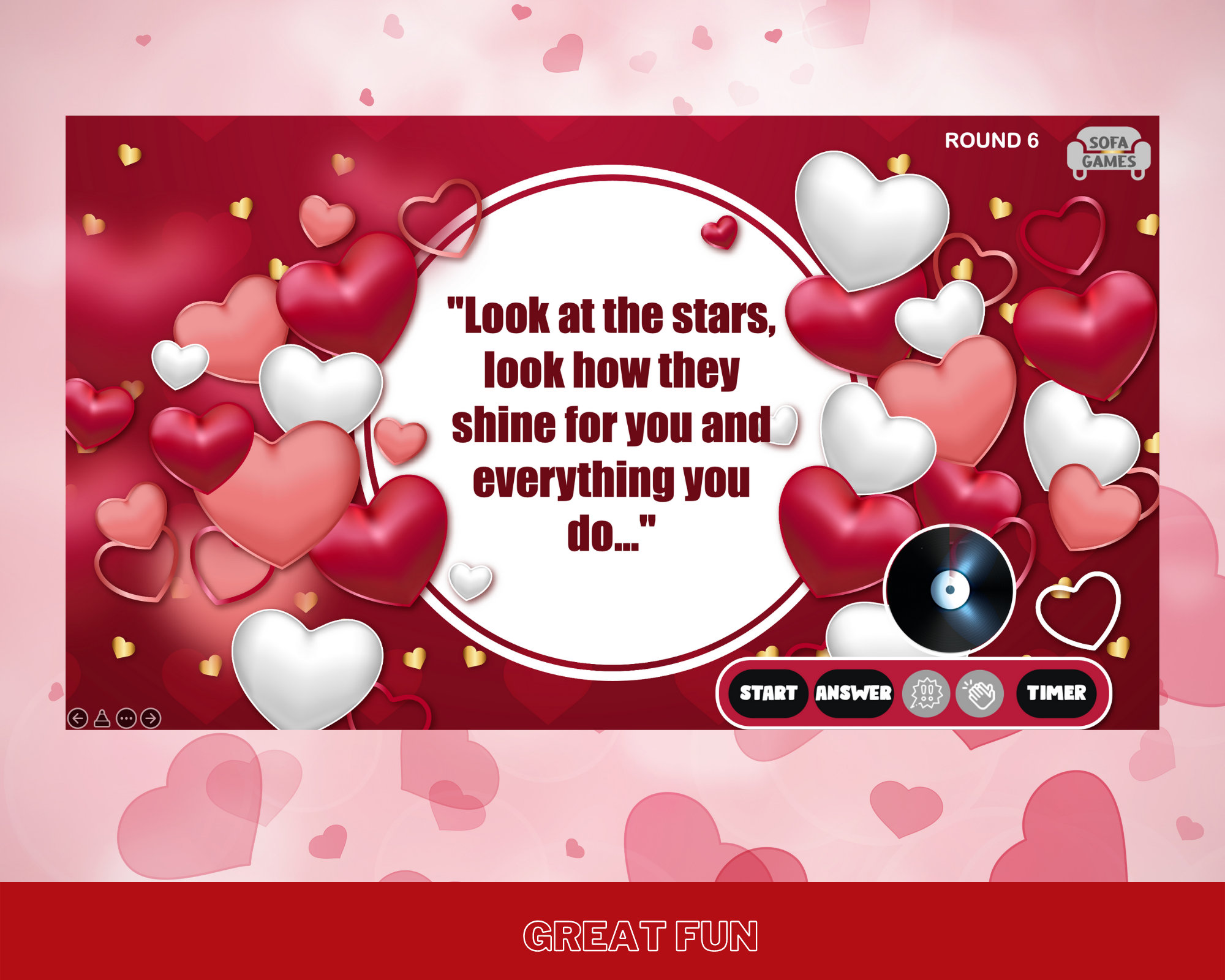Guess the Song LOVE SONGS | Powerpoint Game | Music Quiz | Lyrics Game ...