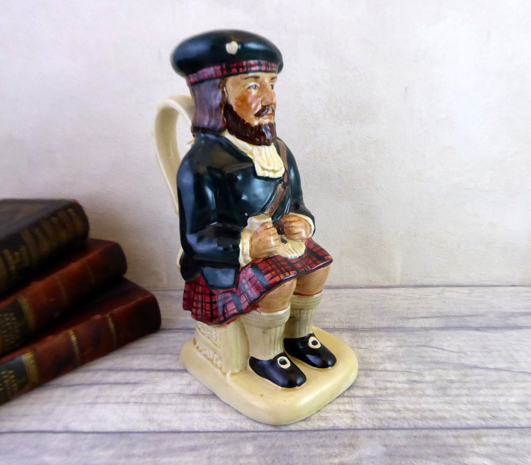 Scottish Highlander Toby Jug 'exclusive Tony Wood Stockwell Bazaar ...