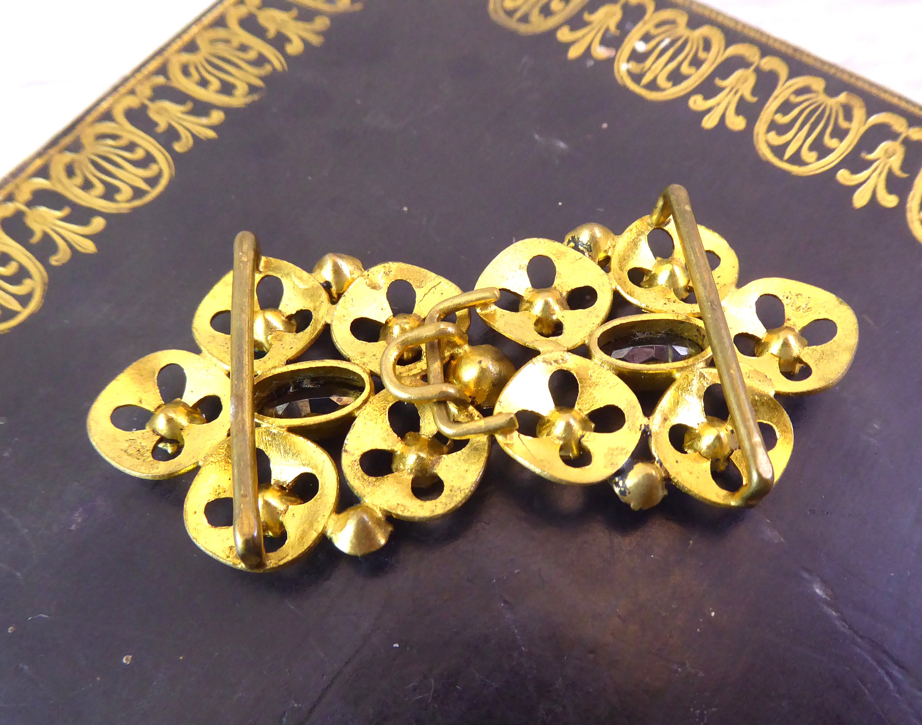 Antique Edwardian Ornate Brass Metal Nurses Belt Buckle With - Etsy