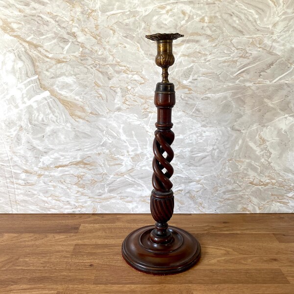 Turned Candle Holder - Etsy