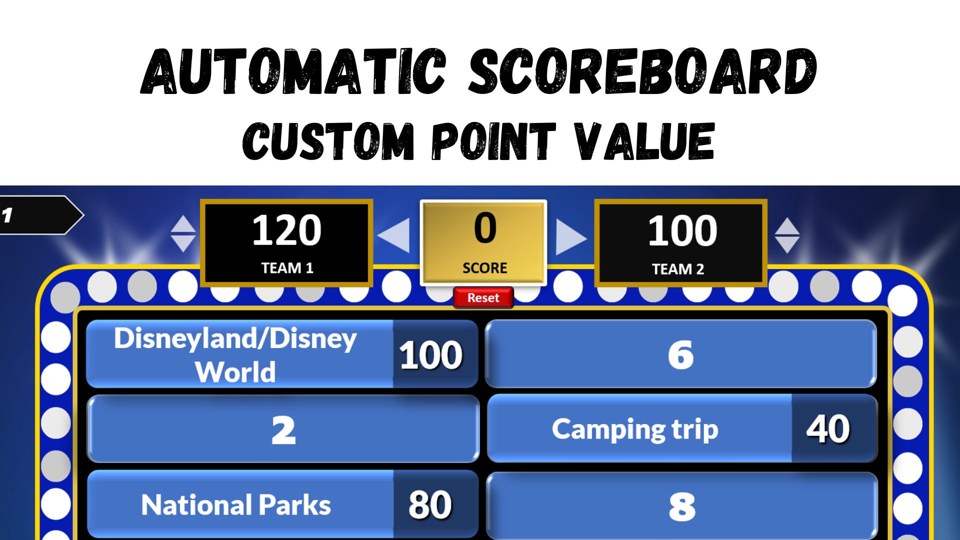 Answer Battle Powerpoint Game Interactive Family & Office Party Game ...