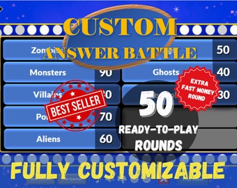 Answer Battle Powerpoint Game Interactive Family & Office Party Game ...