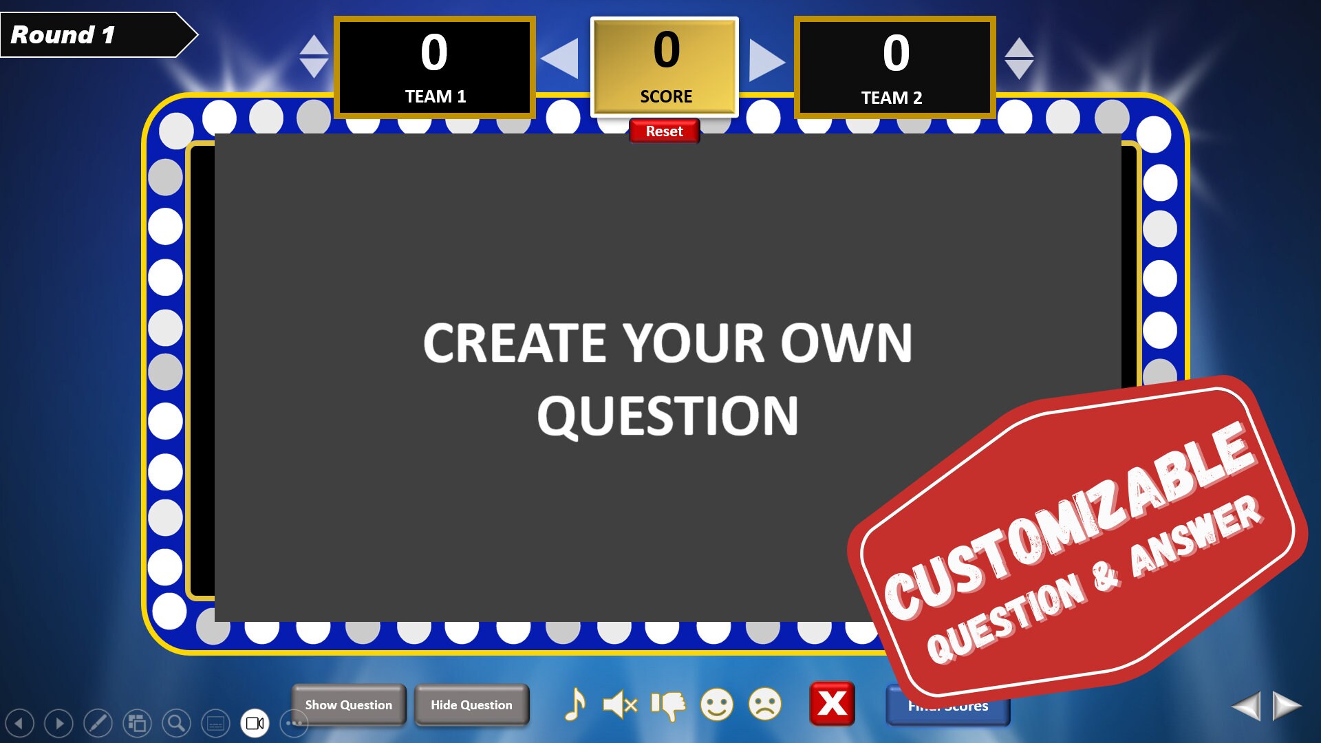 Answer Battle Powerpoint Game Interactive Family & Office Party Game ...