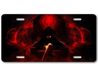 Vanity License Plate Queen - Etsy