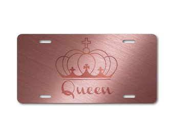 Crown License Plate - Etsy
