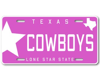 Hot Pink License Plate - Etsy