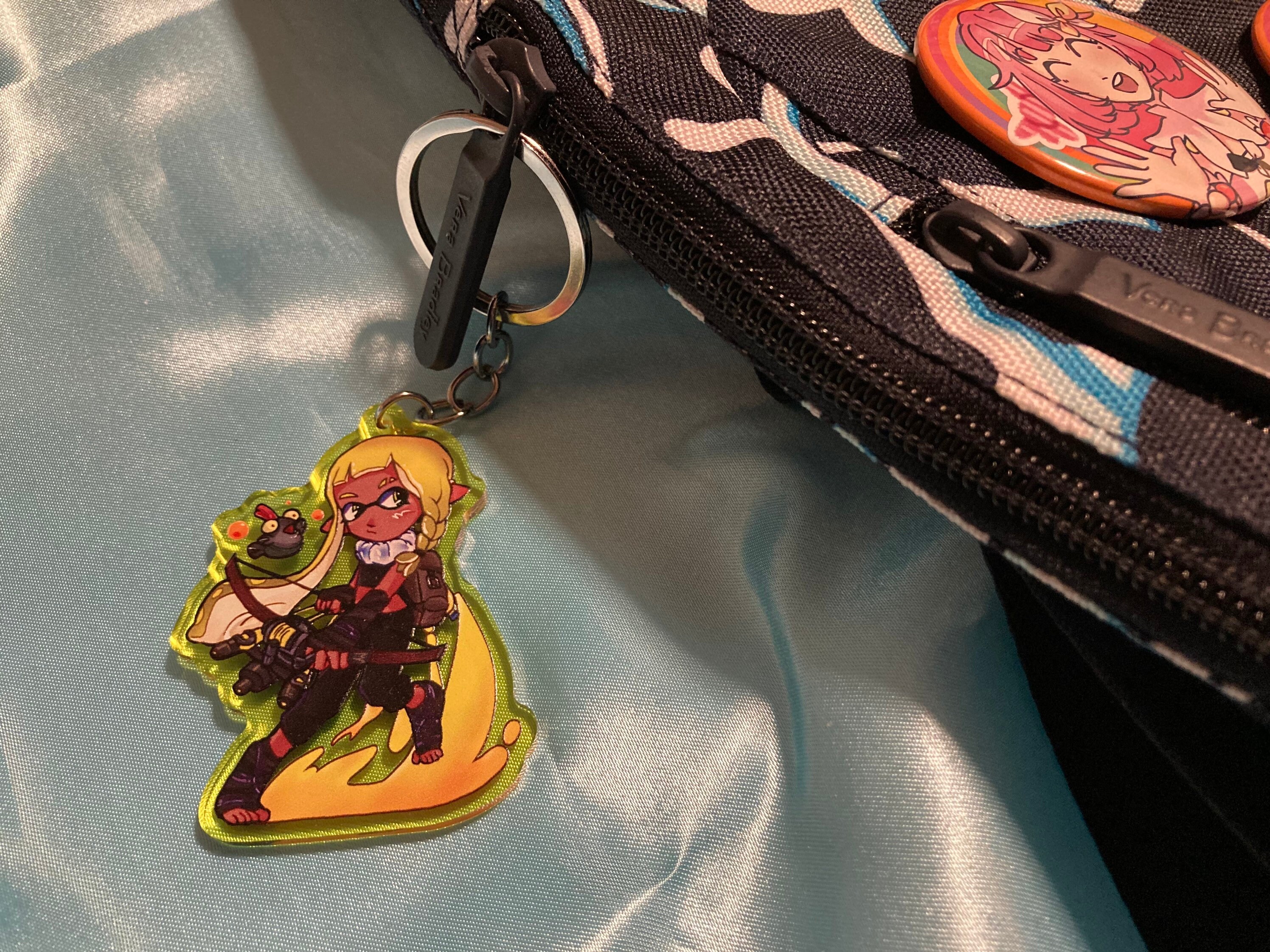 Splatoon 3 Neo Agent 3 2.5" Acrylic Charm - Etsy