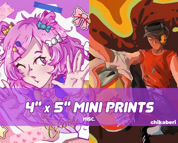 Misc. Mini Prints 4 X 5 Project Sekai Team - Etsy