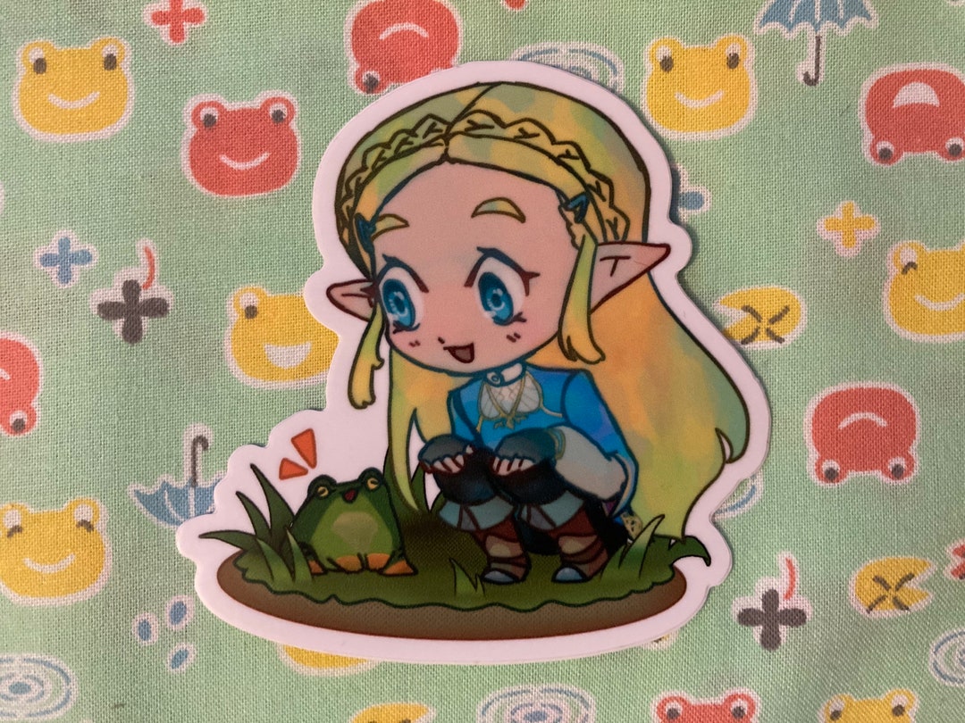 Zelda Breath of the Wild 3" Sticker | BOTW | Froggy :) - Etsy