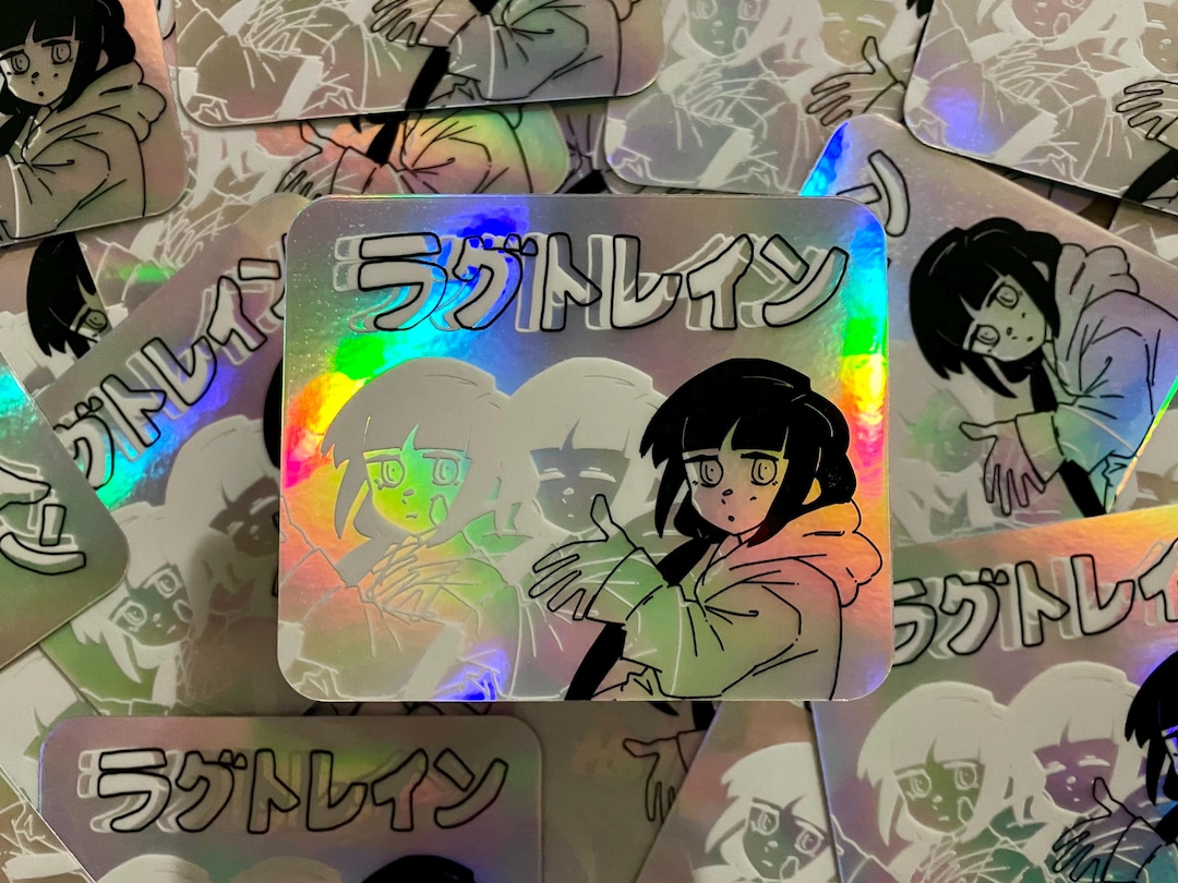 Lagtrain 3" Holographic Vinyl Sticker | Vocaloid | Kaai Yuki ...