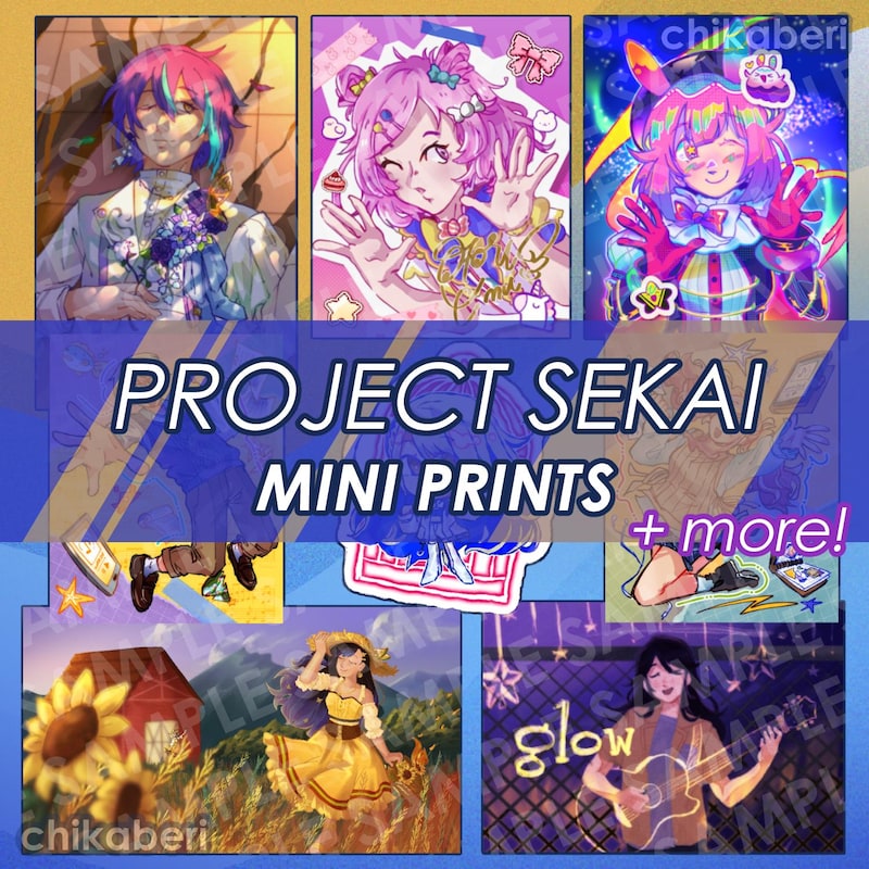Miku Project Sekai Poster - Etsy