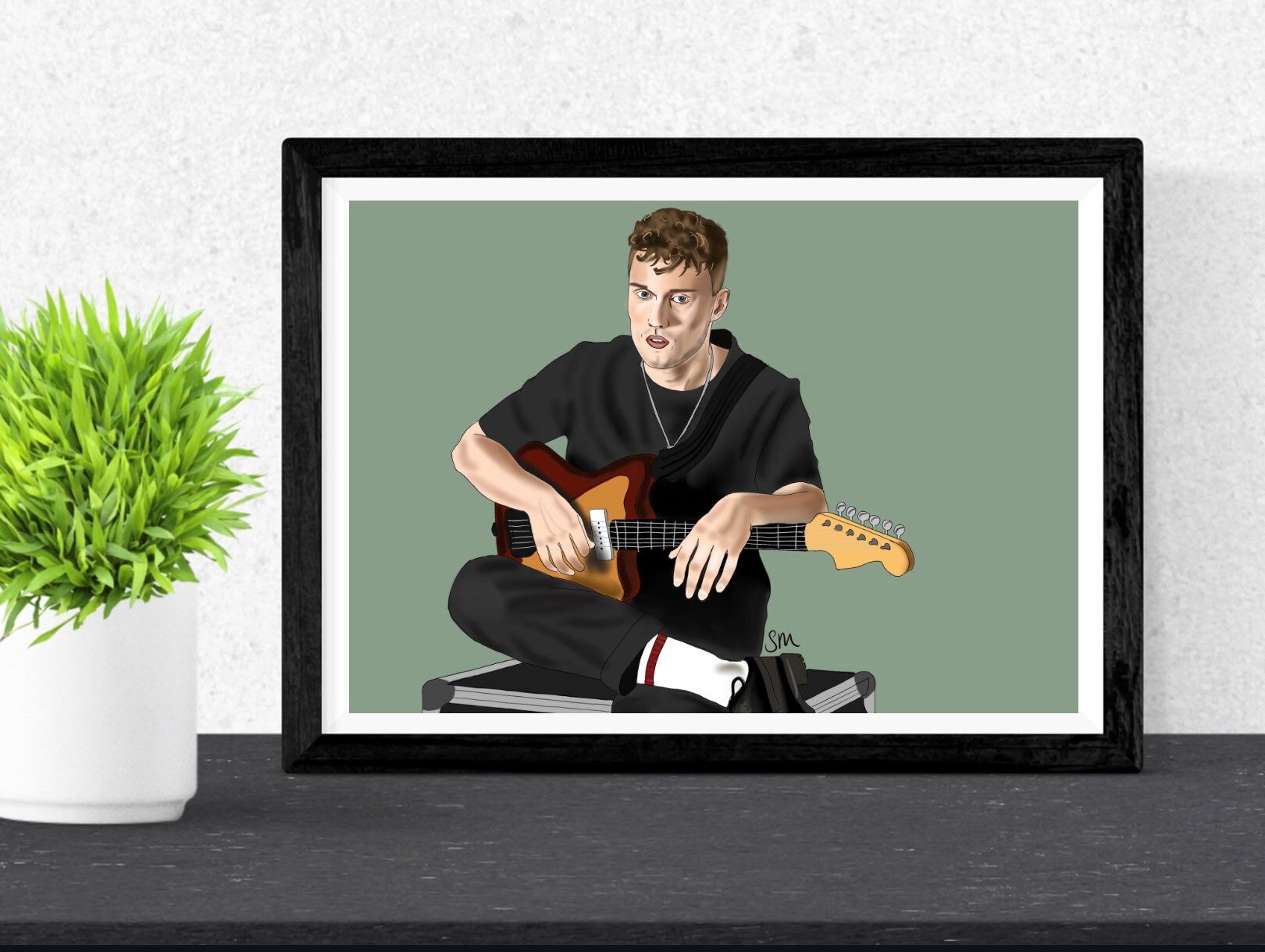 Sam Fender Art Print Sam Fender Poster Sam Fender Print Music Art Print ...