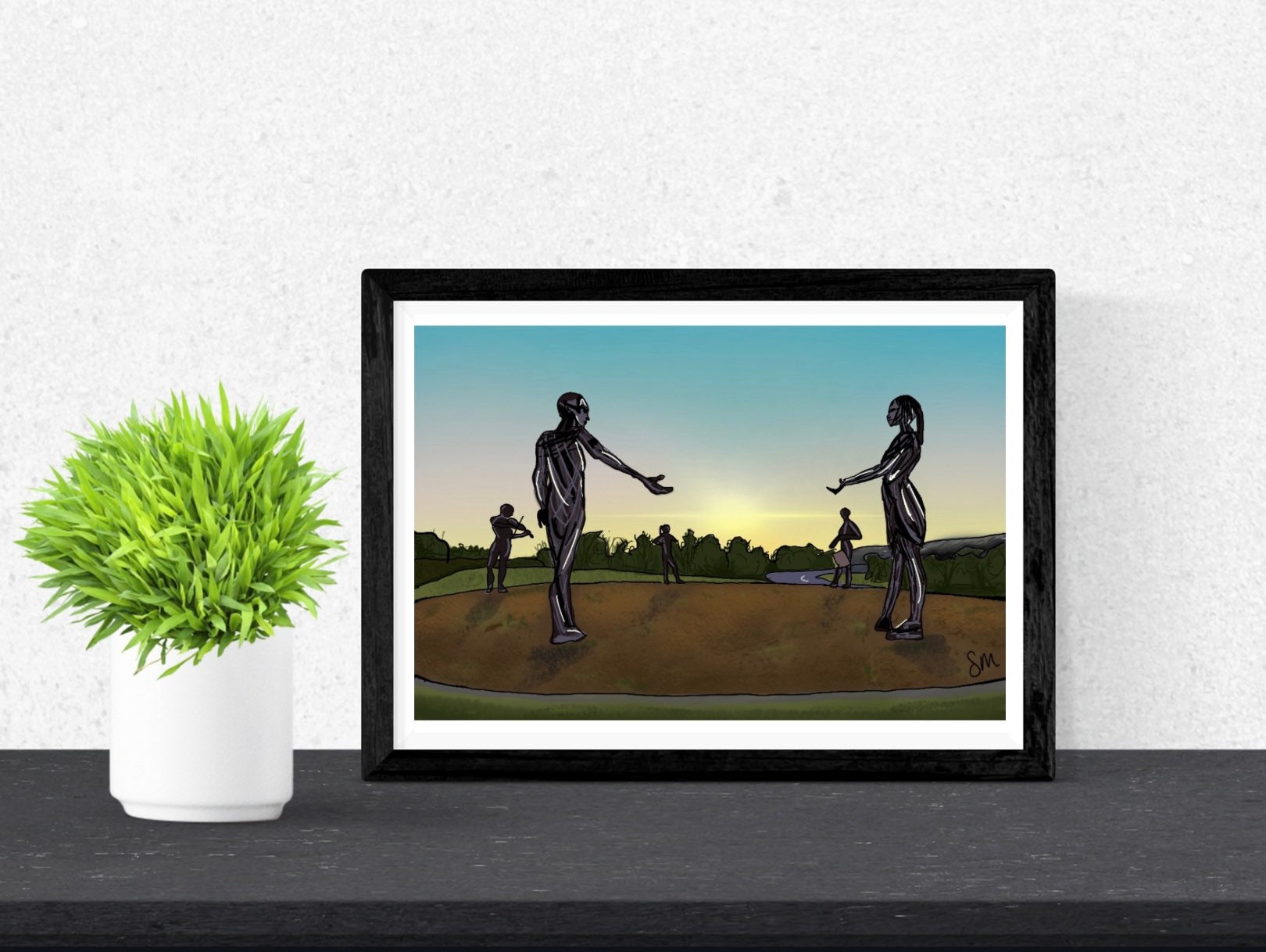 The Tinnies Strabane Art Print Strabane Art Tyrone Art - Etsy UK