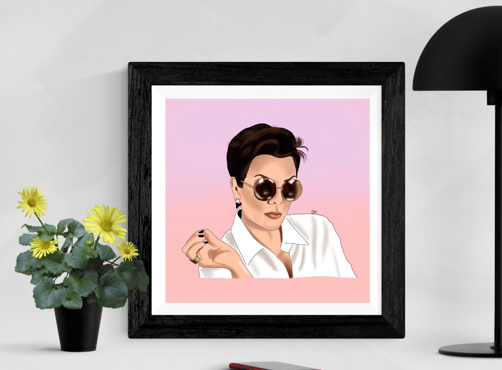 Kris Jenner Art Print KUWTK Print Kardashians Print Kris Jenner Meme ...