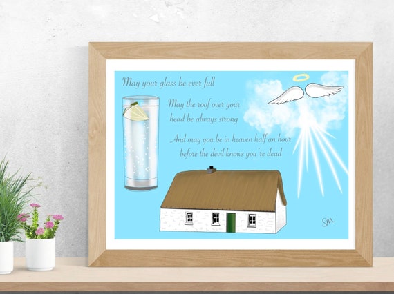 Irish Quote Art Print Irish Art Print Ireland Art Print - Etsy