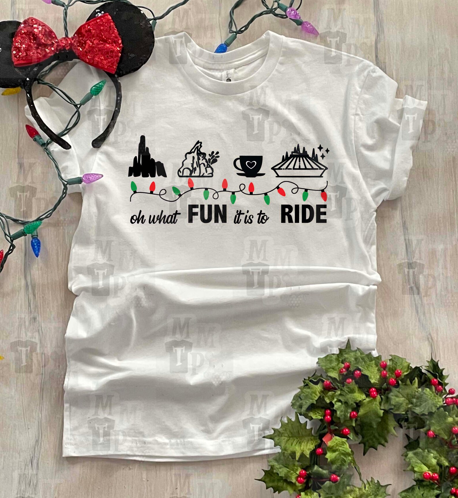Disney Fun to Ride Mickey Shirt Disney Christmas Shirts - Etsy