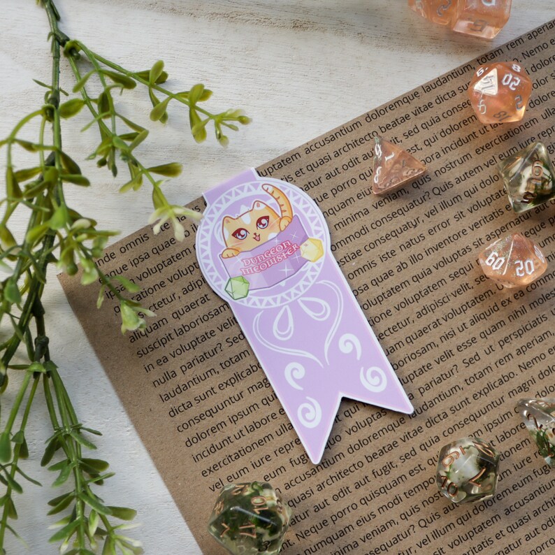 Rpg Magnetic Bookmark Dnd Themed Gift for Dungeon Masters - Etsy UK