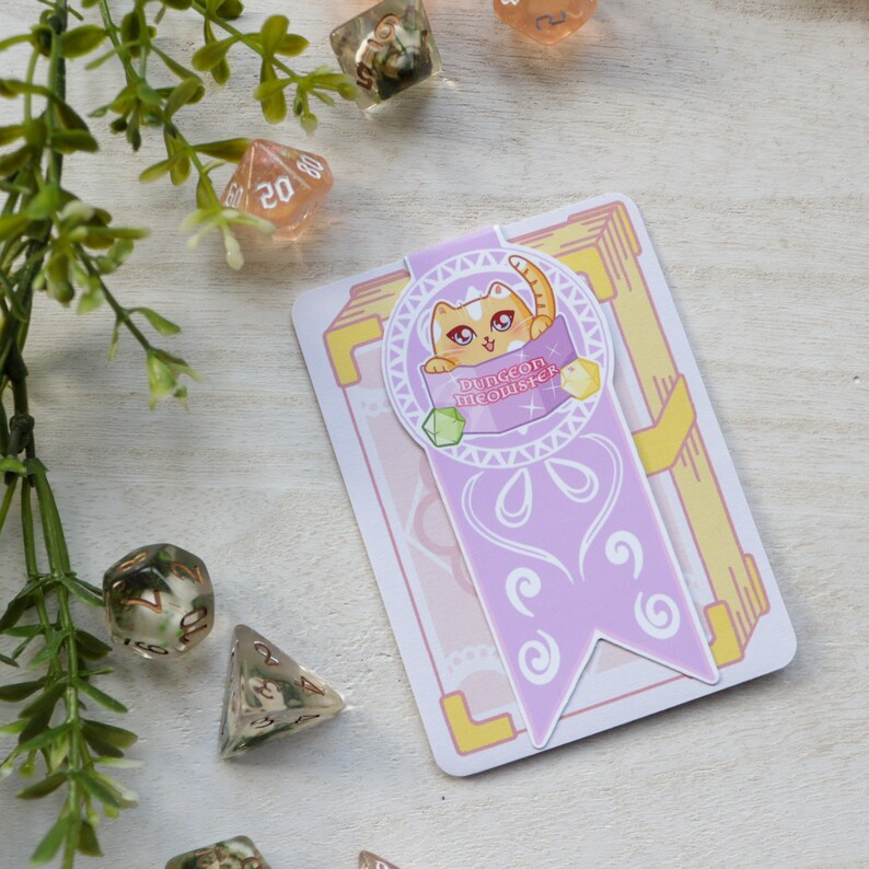 Rpg Magnetic Bookmark Dnd Themed Gift for Dungeon Masters - Etsy UK