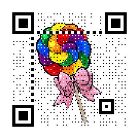 Cute Design QR Code Sticker or Card for Your Business - Etsy