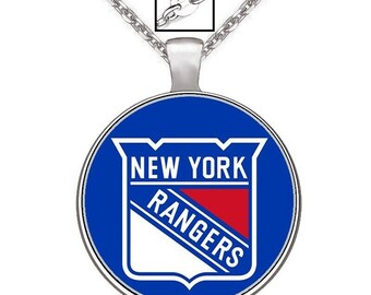 New York Rangers Necklace - Etsy
