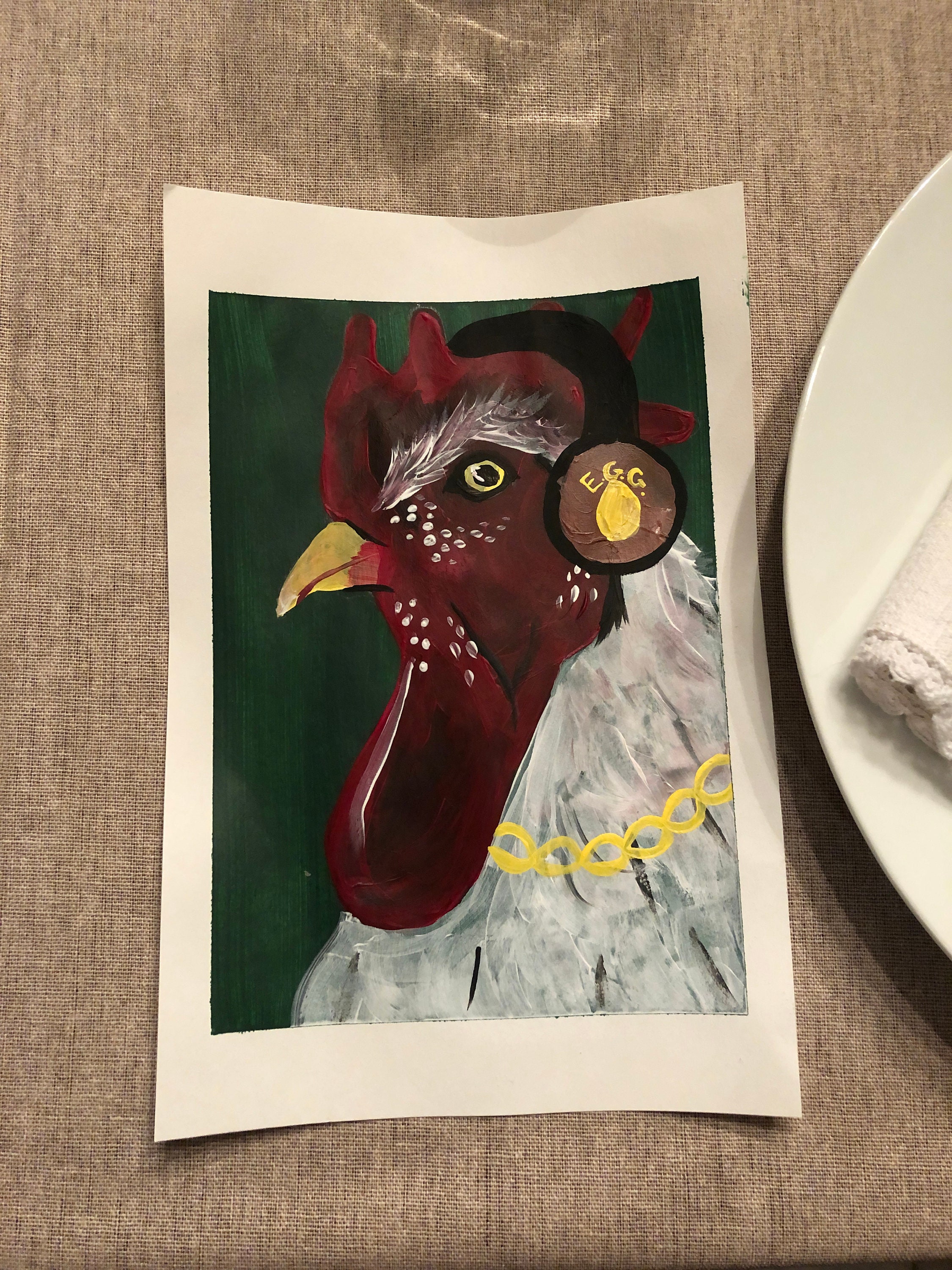Custom Rooster Portraits - Etsy