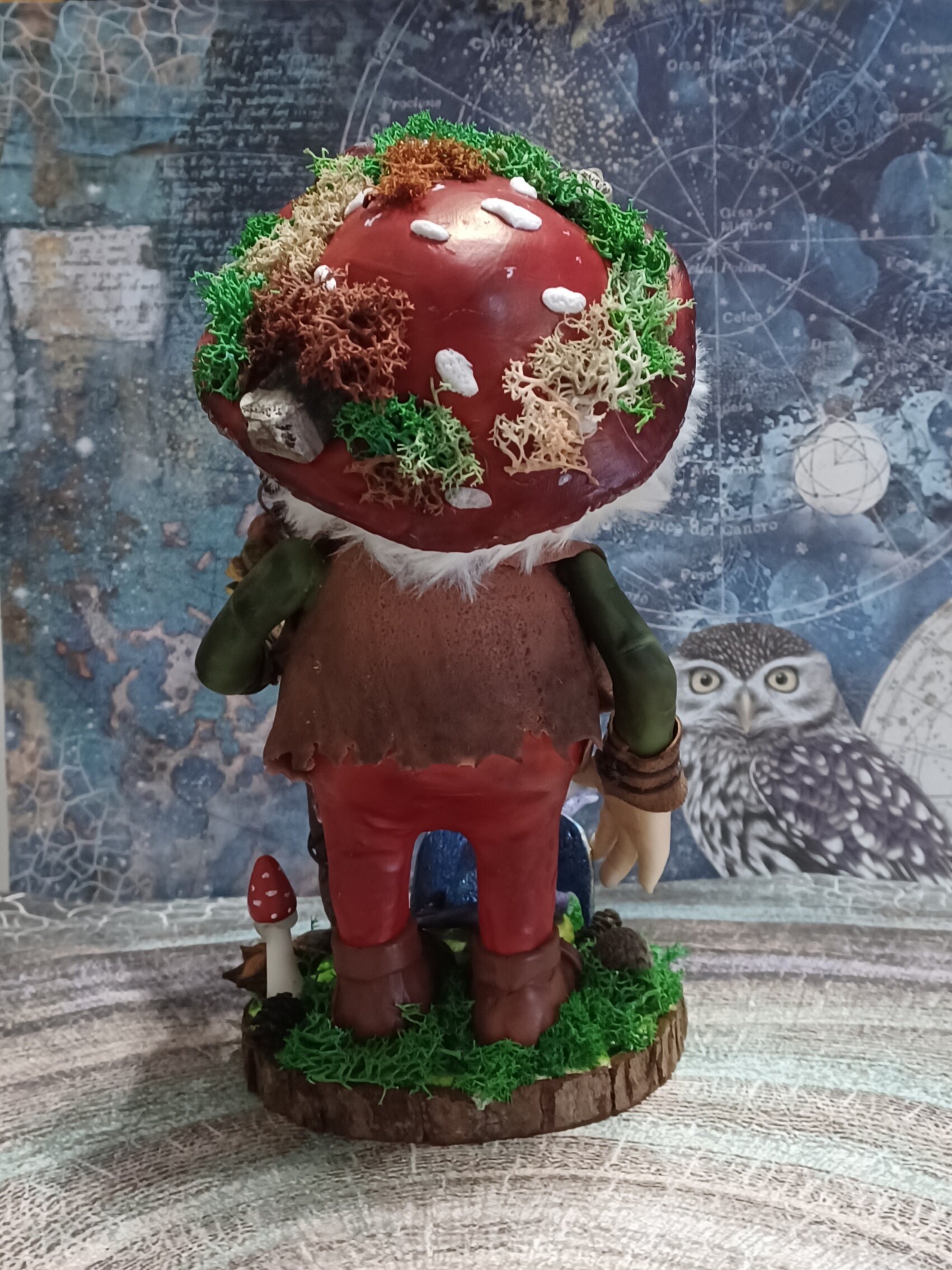 Duende, Duende del Bosque, Forest creature, Hecho a mano, Fantasy art ...