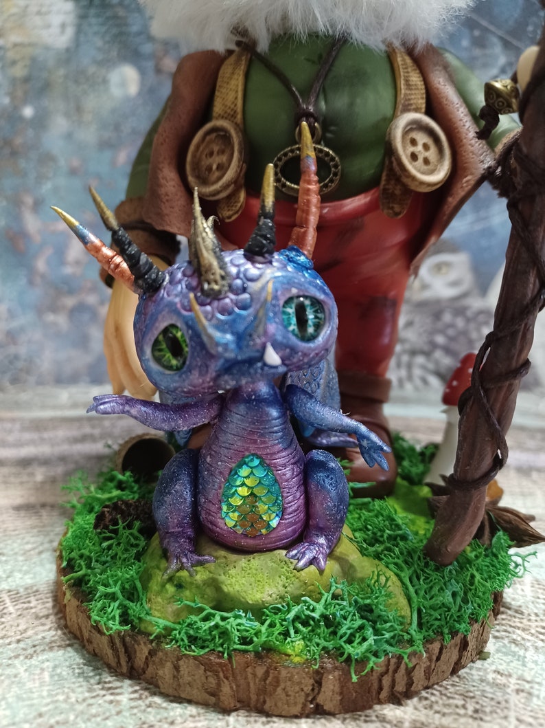 Duende, Duende del Bosque, Forest creature, Hecho a mano, Fantasy art ...