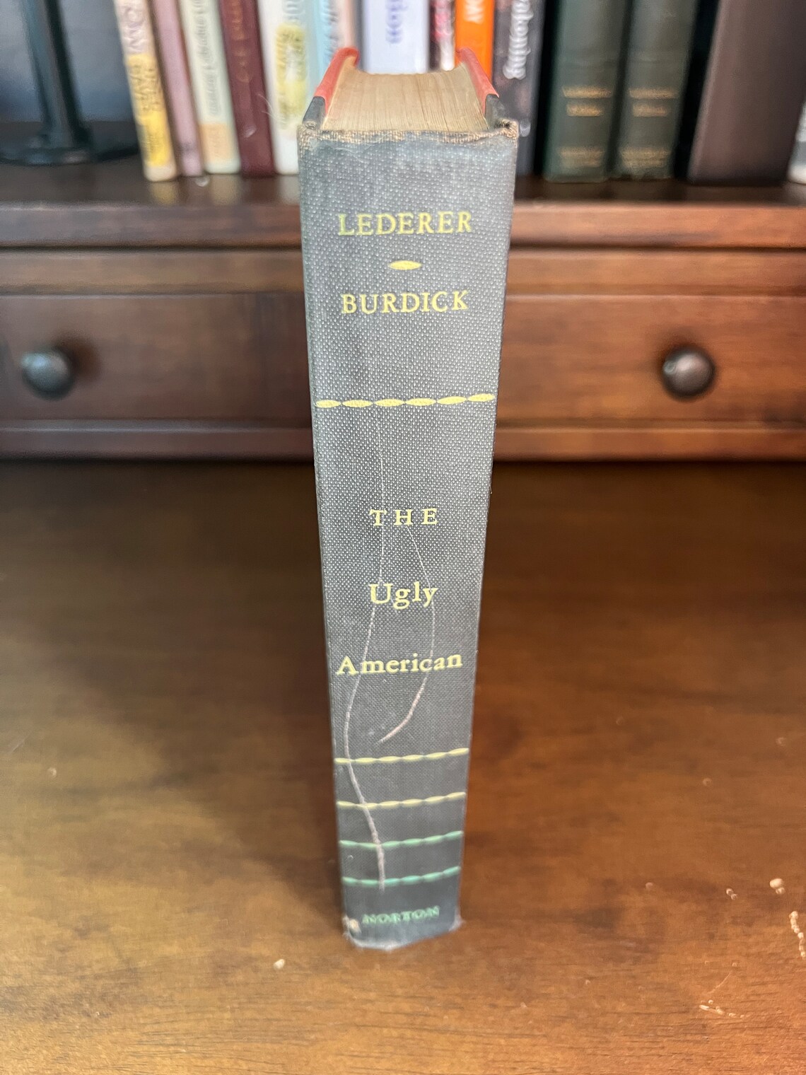 Vintage 1958 Printing of the Ugly American by William Lederer, Eugene ...