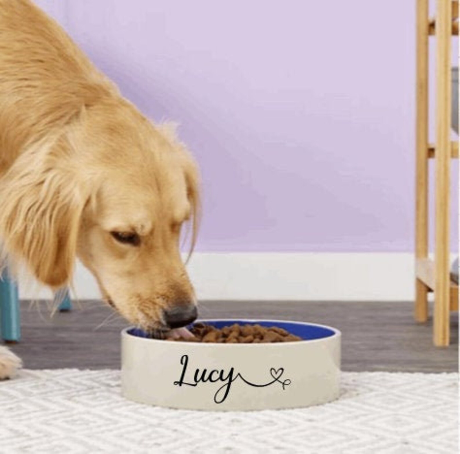 Personalized Ceramic Dog Bowl Custom Dog Bowl Dog Gift - Etsy