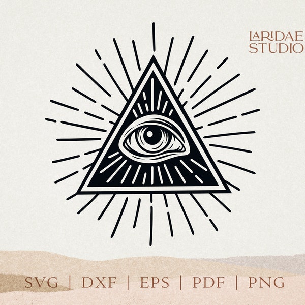 Illuminati Svg - Etsy