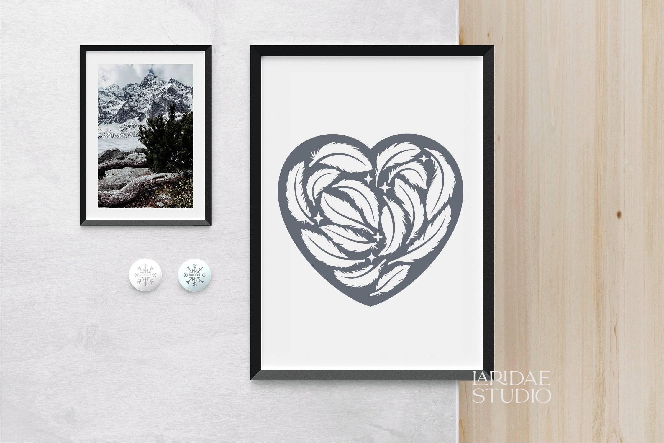 Heart With Feather Svg Love Svg Valentines Day Gift Svg - Etsy