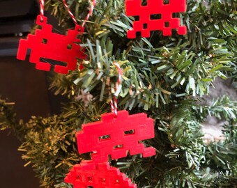 3d Printed Space Invader - Etsy