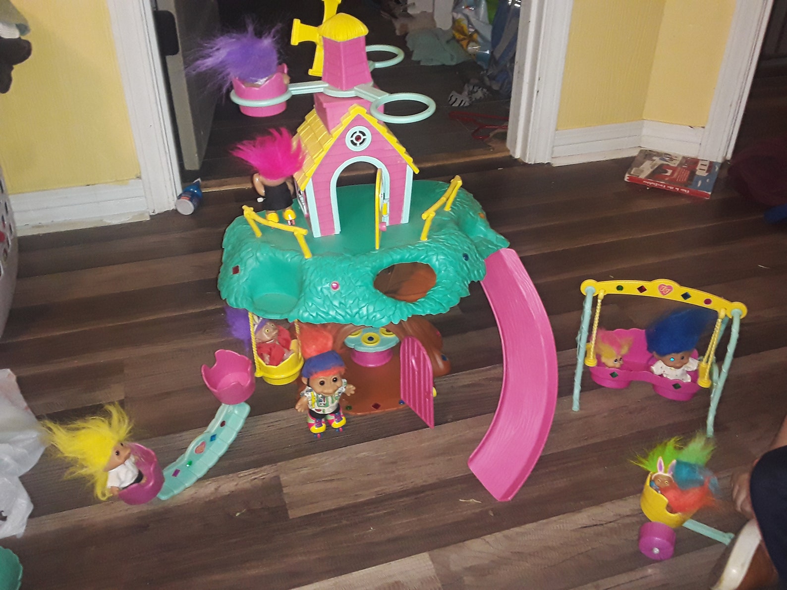 1990s Vintage Treasure Troll Tree House - Etsy