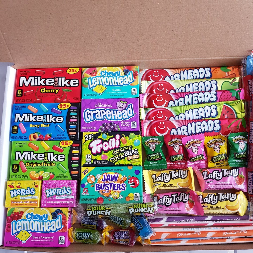 American Candy Sweets Box Variety Box - Etsy
