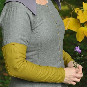 Medieval Sleeves Separate Sleeves Woolen Sleeves Sleeves - Etsy