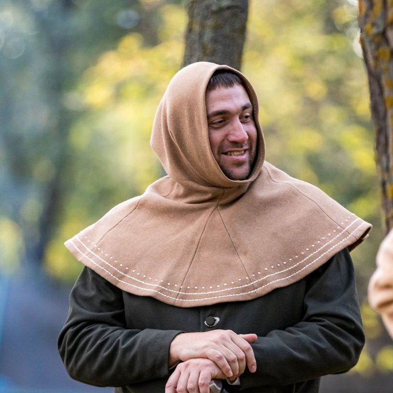14th Century Hood and Hat - Etsy