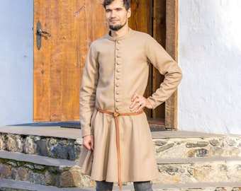 14th Century Houppelande - Etsy