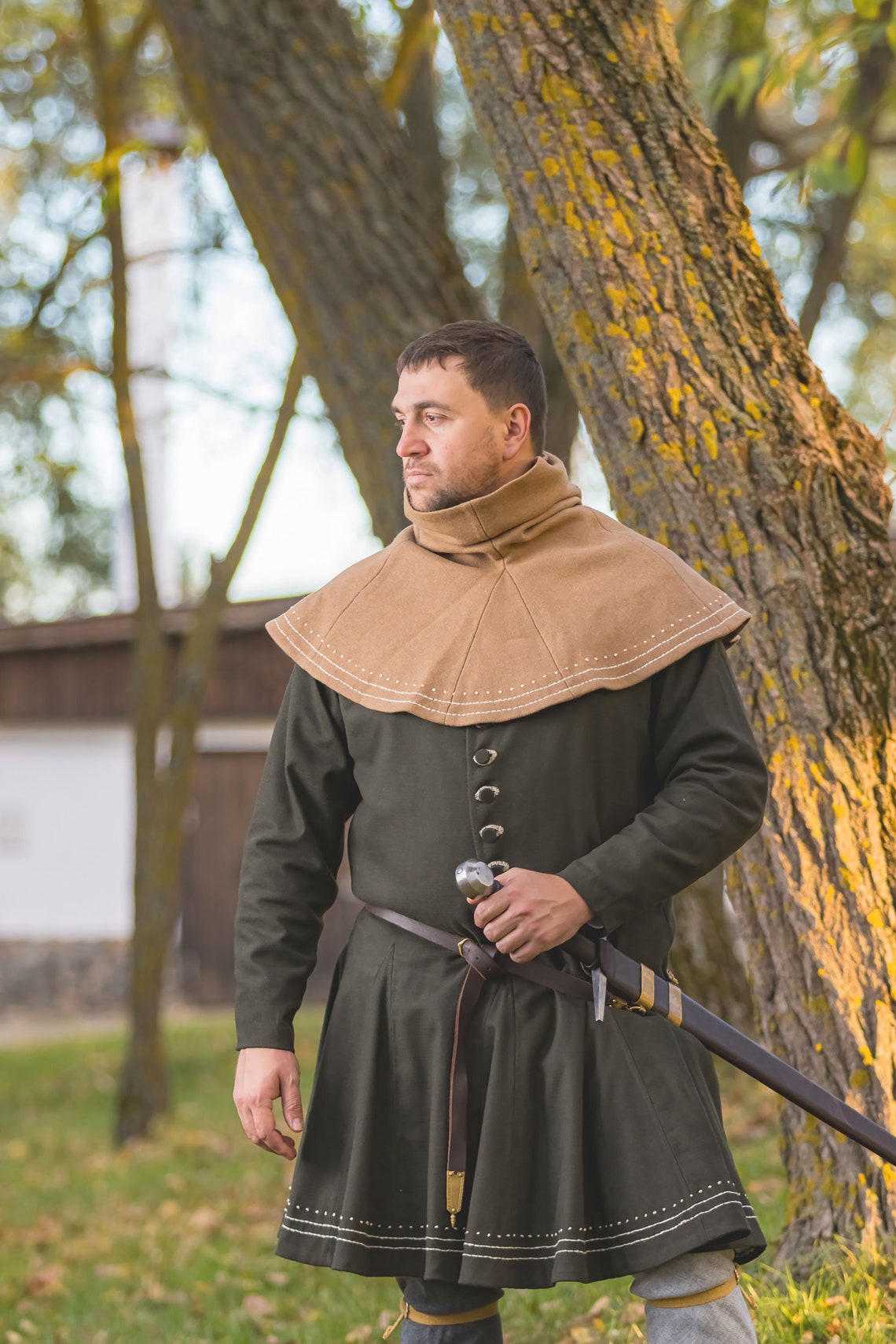 Medieval Cotehardie or Cote Men's Historical Coat - Etsy