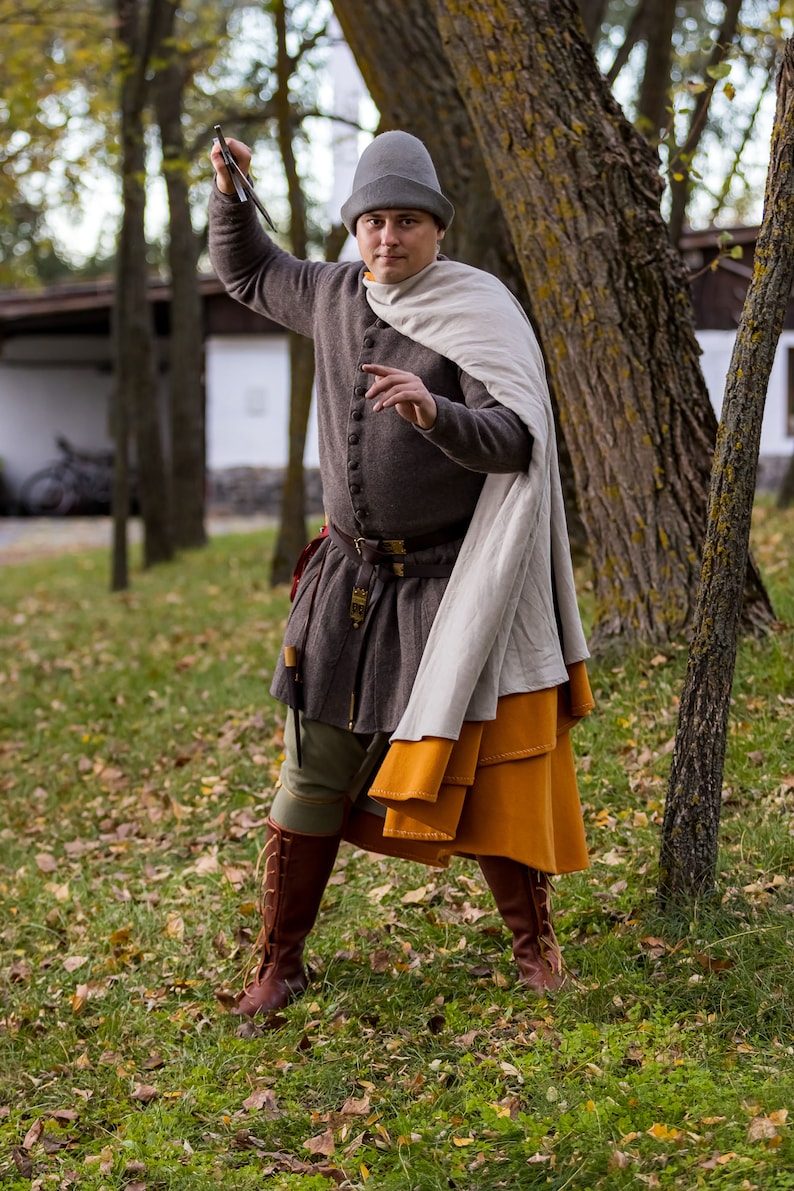 Medieval Cloak Viking Cloak Men's Woolen Cloak or Cape - Etsy