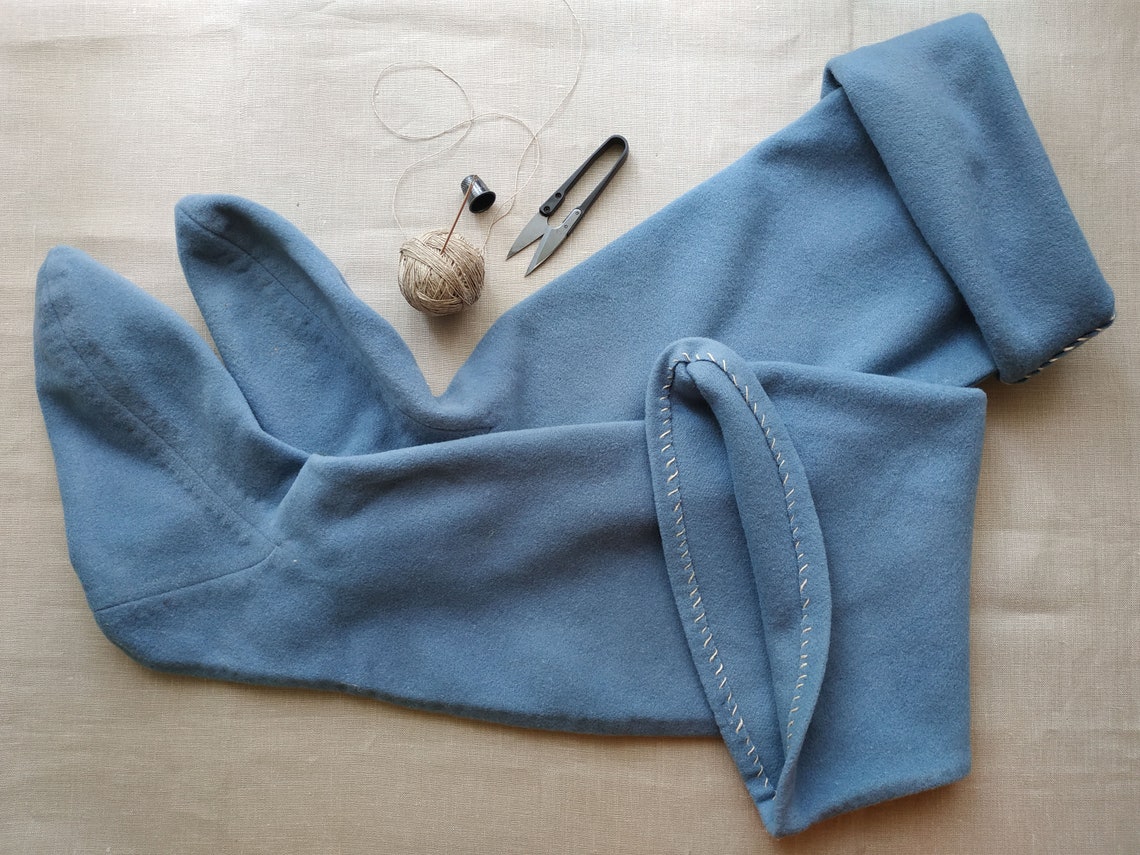 Medieval hose or chausses Men's woolen short hose 13th | Etsy