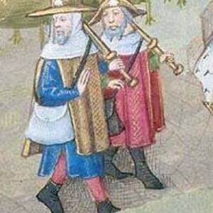 Medieval Linen Bag, Pilgrim's Shoulder Bag, Bag for Reenactors, 13th ...