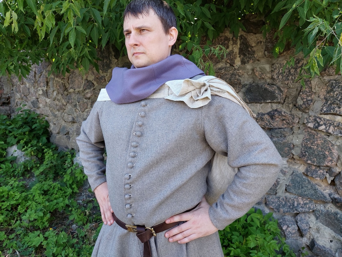 Medieval Backpack Historical Linen Backpack Medieval Sausage - Etsy