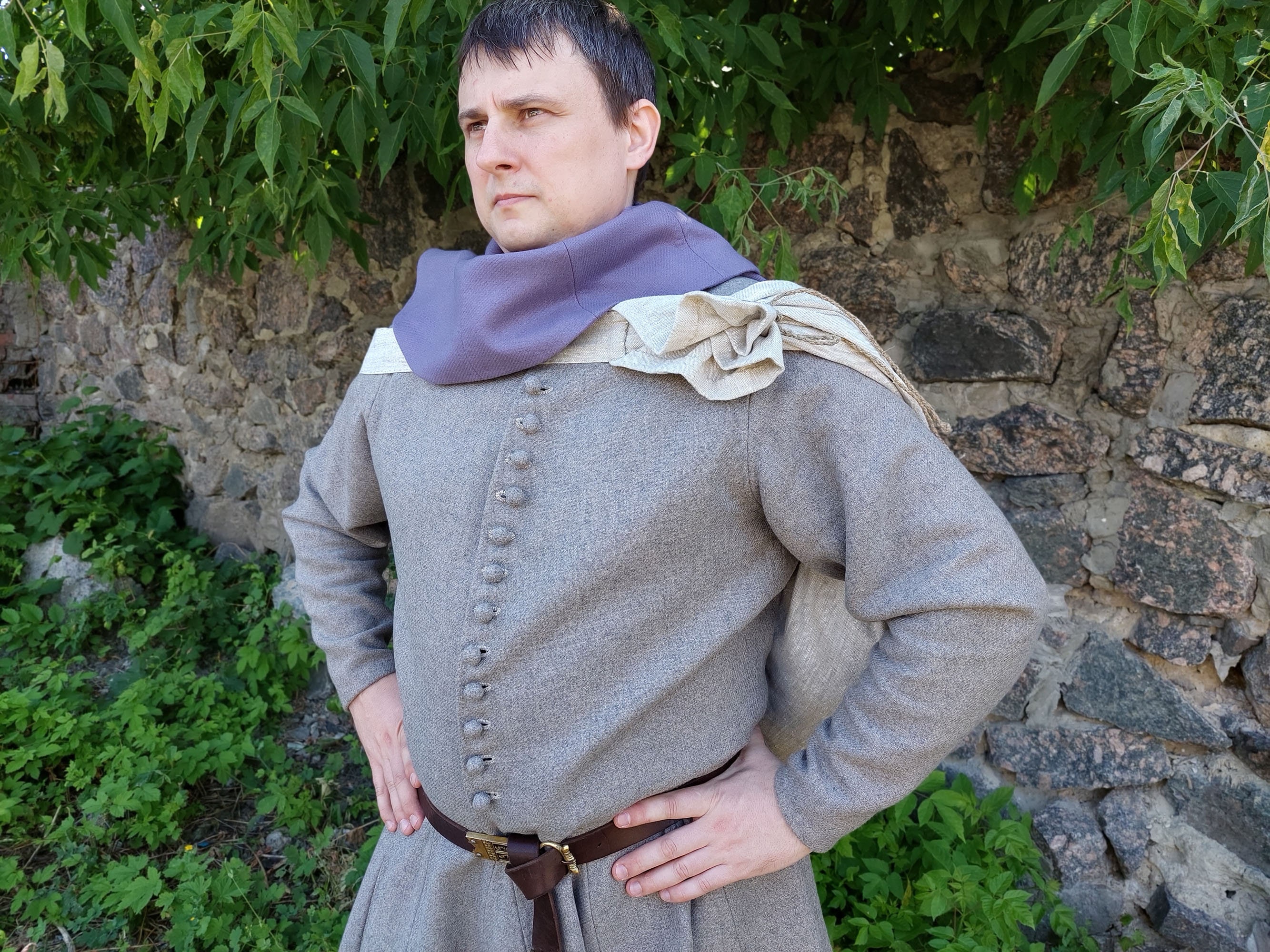 Medieval Backpack Historical Linen Backpack Medieval Sausage - Etsy Canada