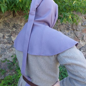 Medieval Chaperon, Medieval Hood, 14th Century Hat, Medieval Hat Men ...