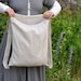 Linen Medieval Backpack: Historical Viking Haversack, Medieval Bag ...