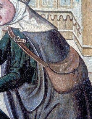 Medieval Linen Bag Pilgrim's Shoulder Bag Crossbody Bag | Etsy