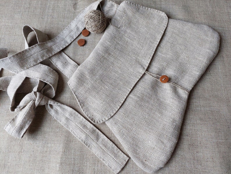 Medieval Linen Bag Pilgrim's Shoulder Bag Bag for - Etsy