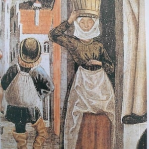 Linen Medieval Backpack: Historical Viking Haversack, Medieval Bag ...