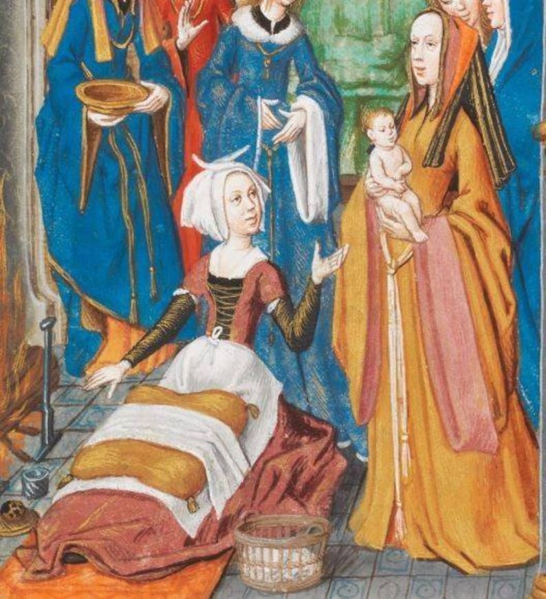 Medieval Ladies Coif Medieval Linen Cap 15th Century Coif - Etsy